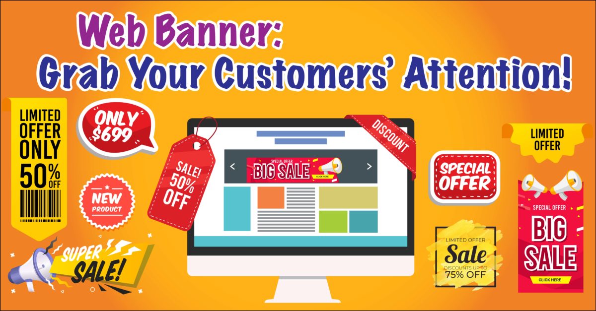 [eBay Promotion Tips]Web Banner: Grab Your Customers’ Attention! – SoldEazy